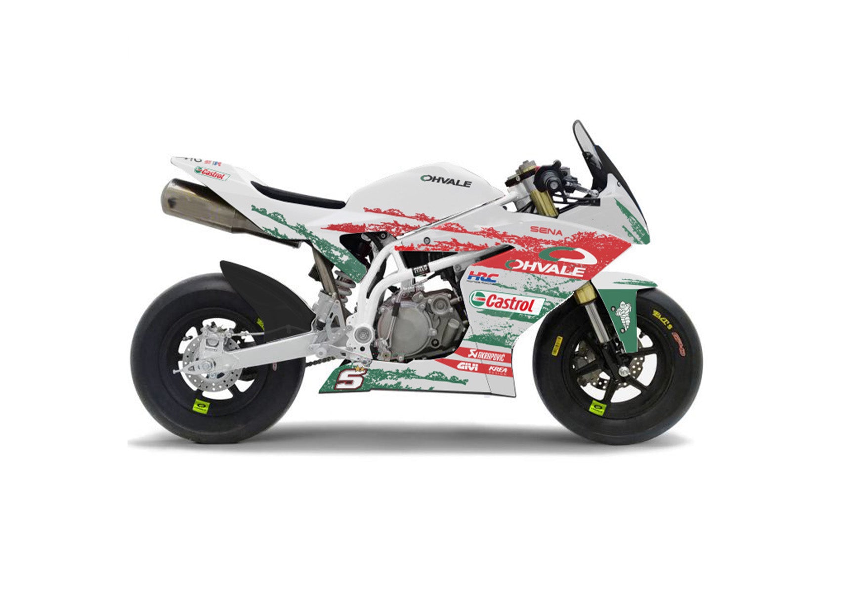 Kit déco Ohvale ZARCO Replica | Design racing haute qualité | KreaDesign